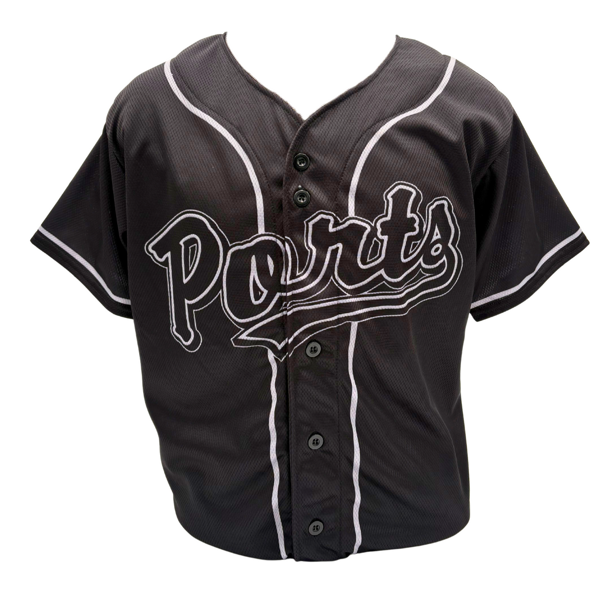 OT Sports Tonal Black Ports Replica Jersey – Stockton Ports