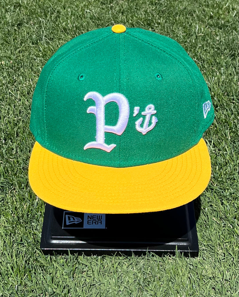 Alt 1 A's Themed Ports Fitted Hat – Stockton Ports